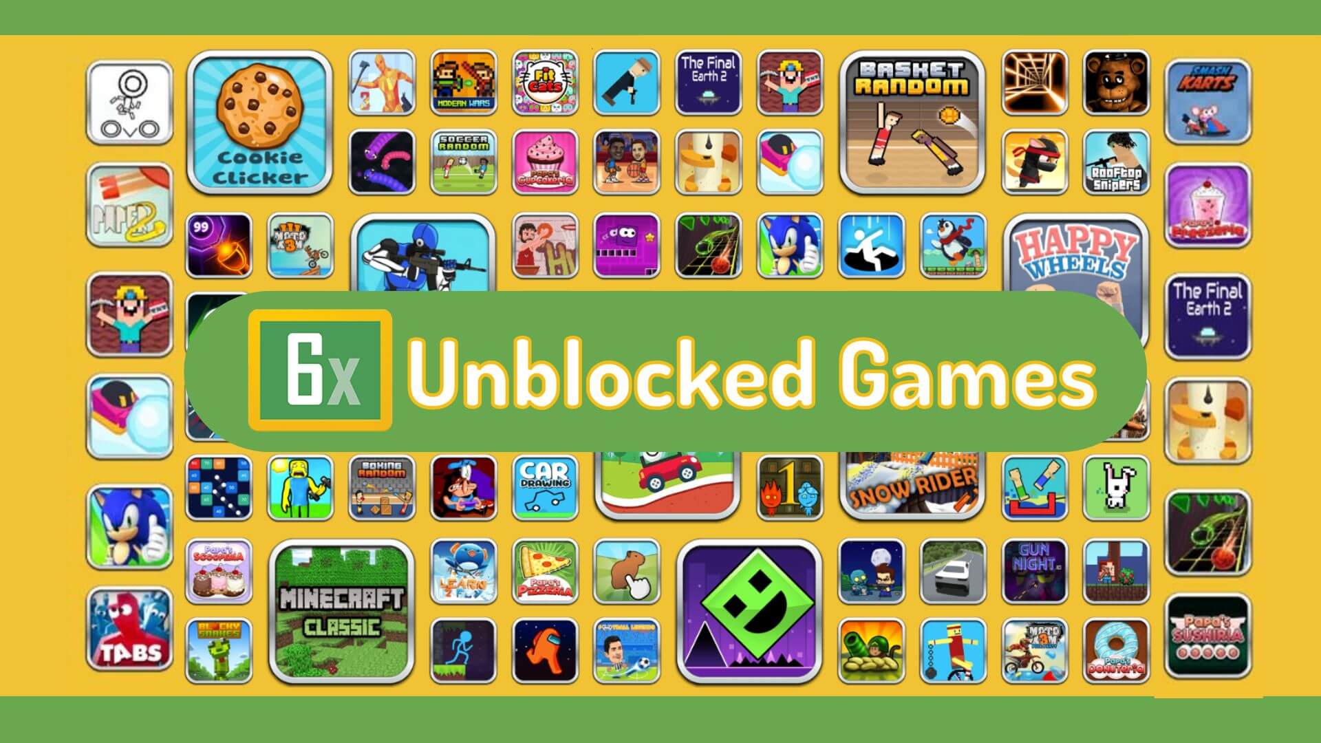 Unblocked Games - Play Free Online Games at School - Classroom 6x